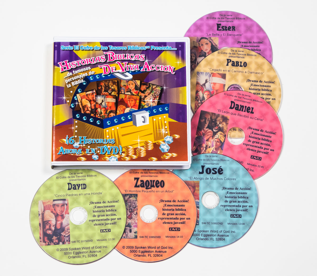 Treasure Chest, DVD 6 Bible Stories – Christian Media International